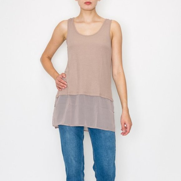 Origami | Tops | New Origami Under Garment Tunic Tank Cami Shirt Black ...